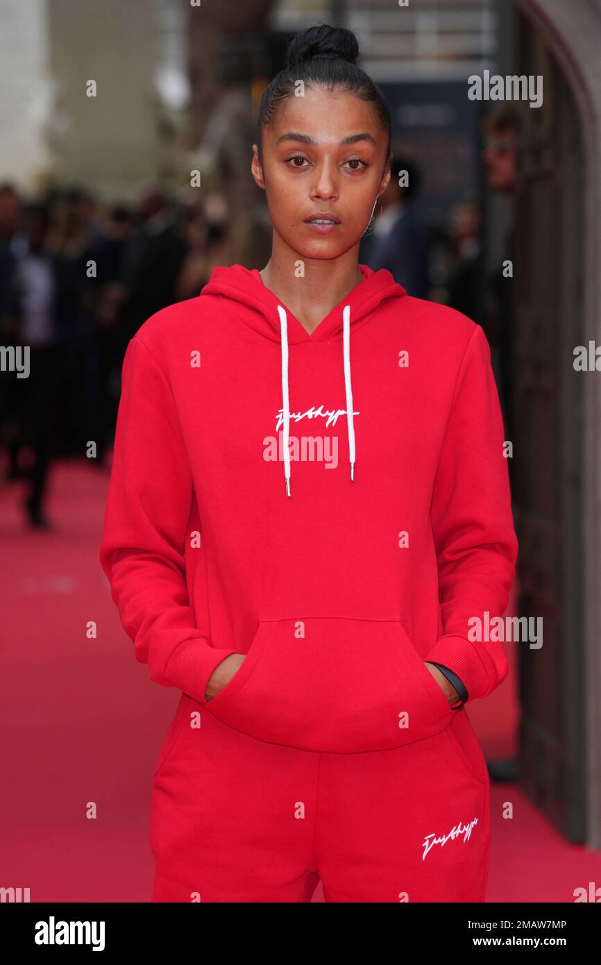 Jasmine Jobson poses for photographers upon arrival for the premiere of ...