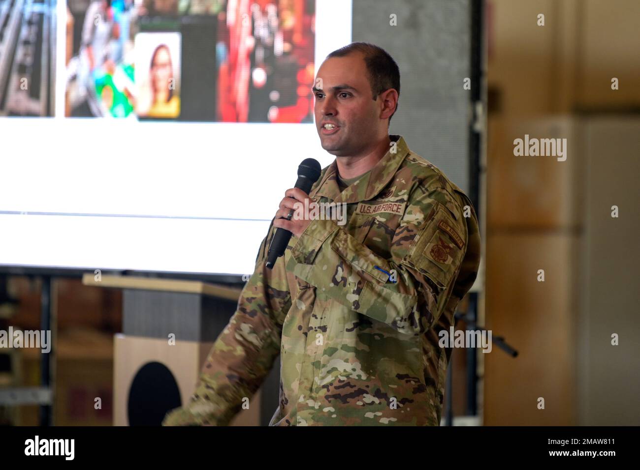 U.S. Air Force Maj. Ricardo Basora, commander, 156th Civil Engineer ...