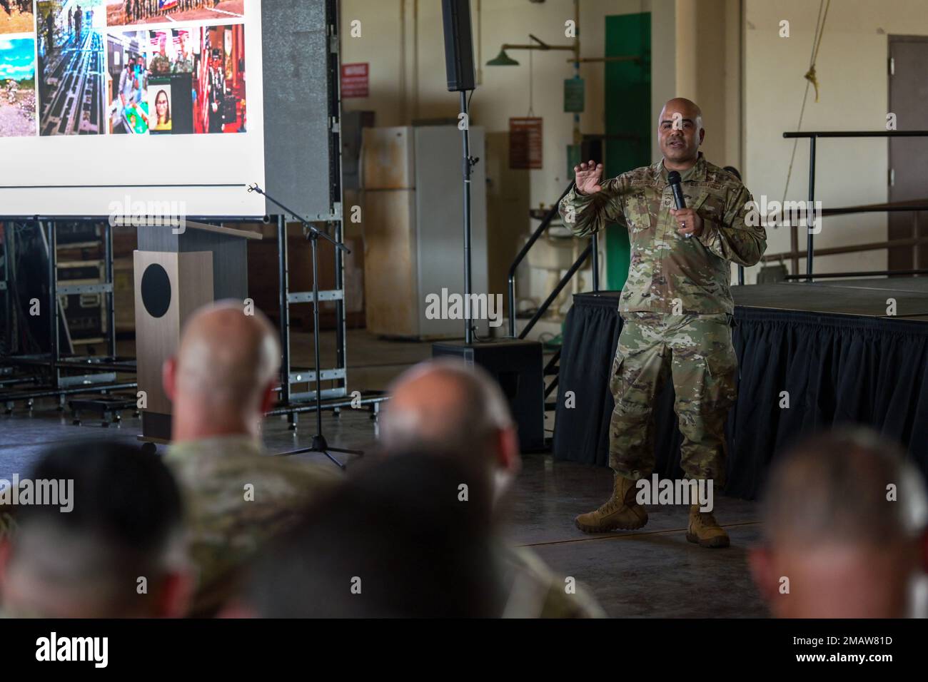 U.S. Air Force Senior Master Sgt. Angel Rodriguez, force development ...