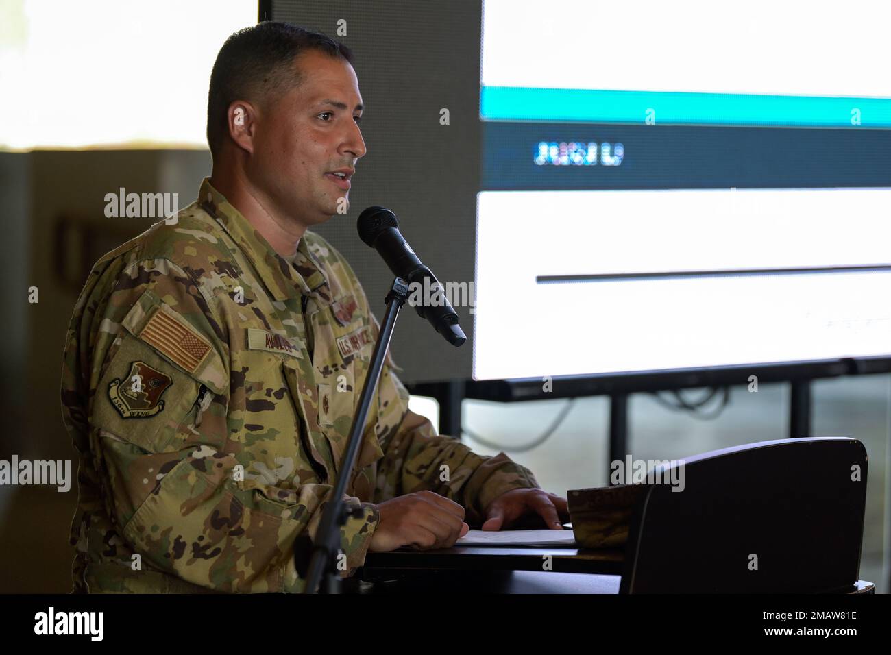 U.S. Air Force Maj. Jesuan Aviles, wing plans officer, 156th Wing ...