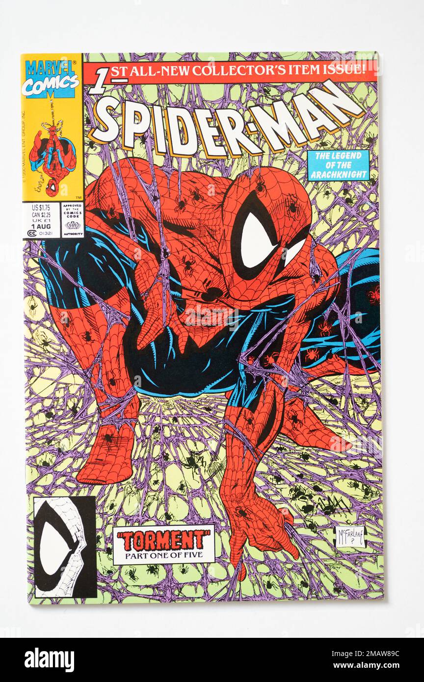 Calgary, Alberta - January 14, 2023: Cover of a vintage Marvel Comics ...