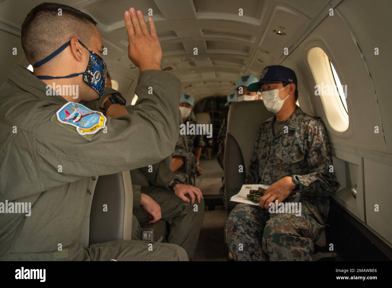 U.S. Air Force 1st Lt. Roberto Ferreiro, a 459th Airlift Squadron C-12J ...