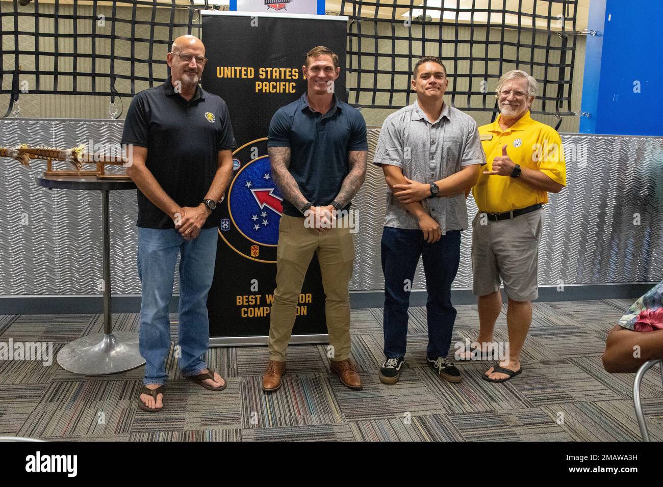 From left to right, Bob louden, Association of the United States Army ...