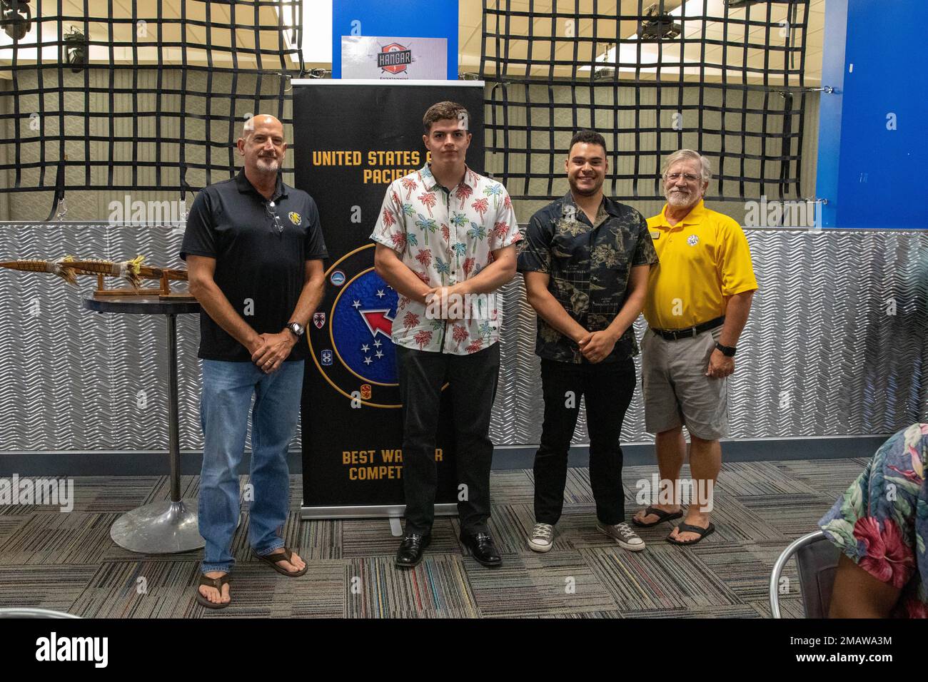 From left to right, Bob louden, Association of the United States Army ...