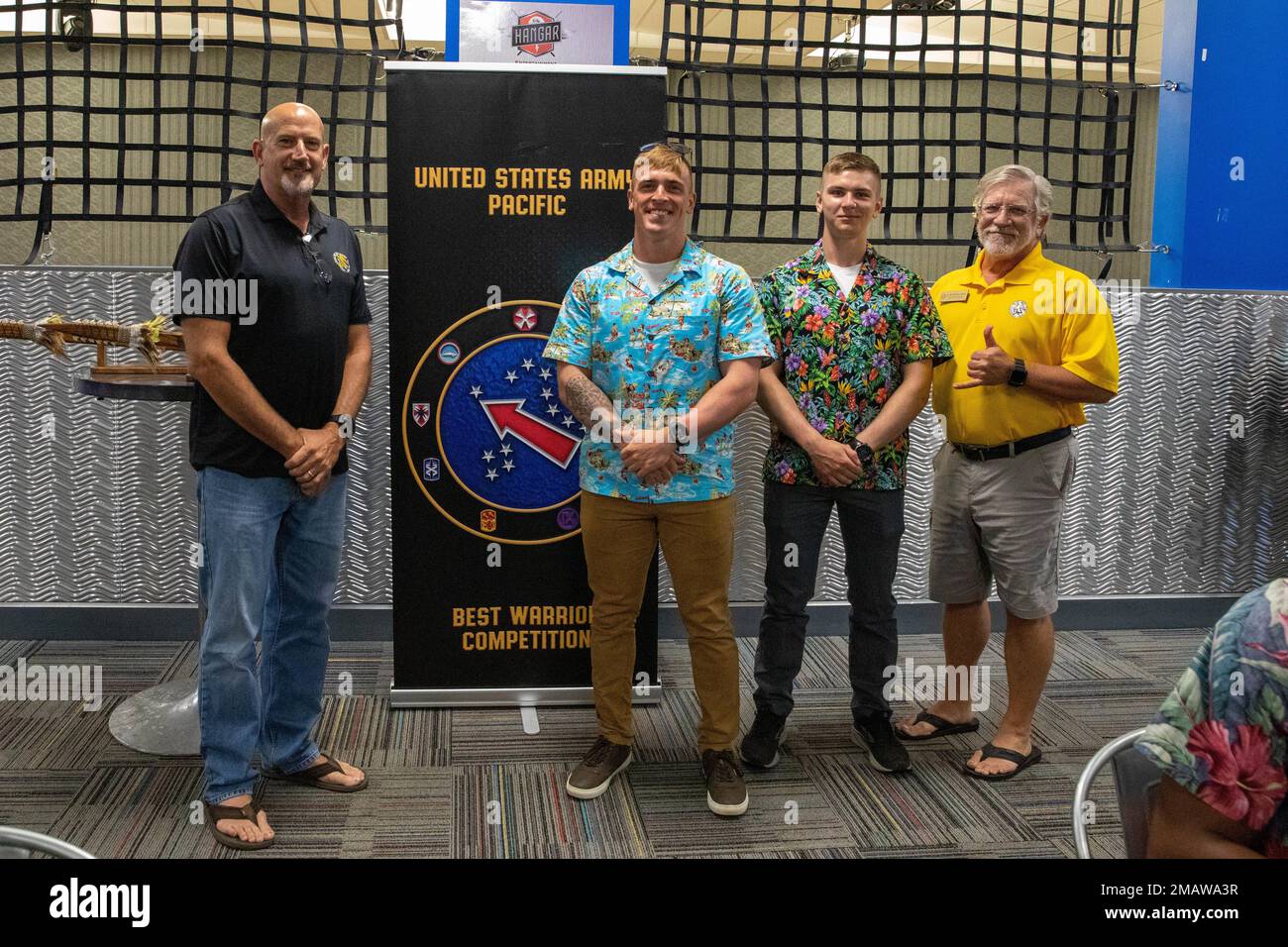 From left to right, Bob louden, Association of the United States Army ...