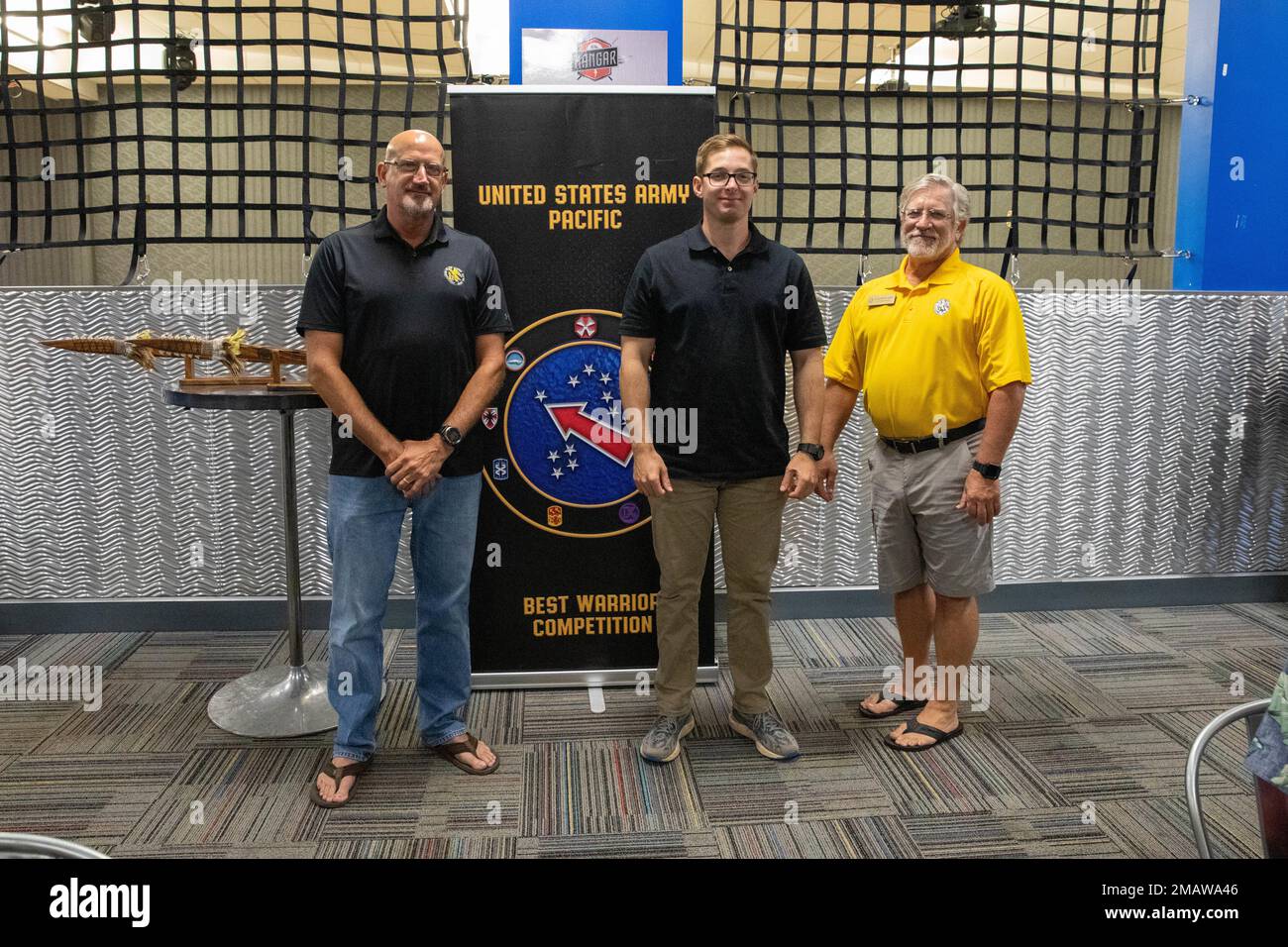 From left to right, Bob louden, Association of the United States Army ...