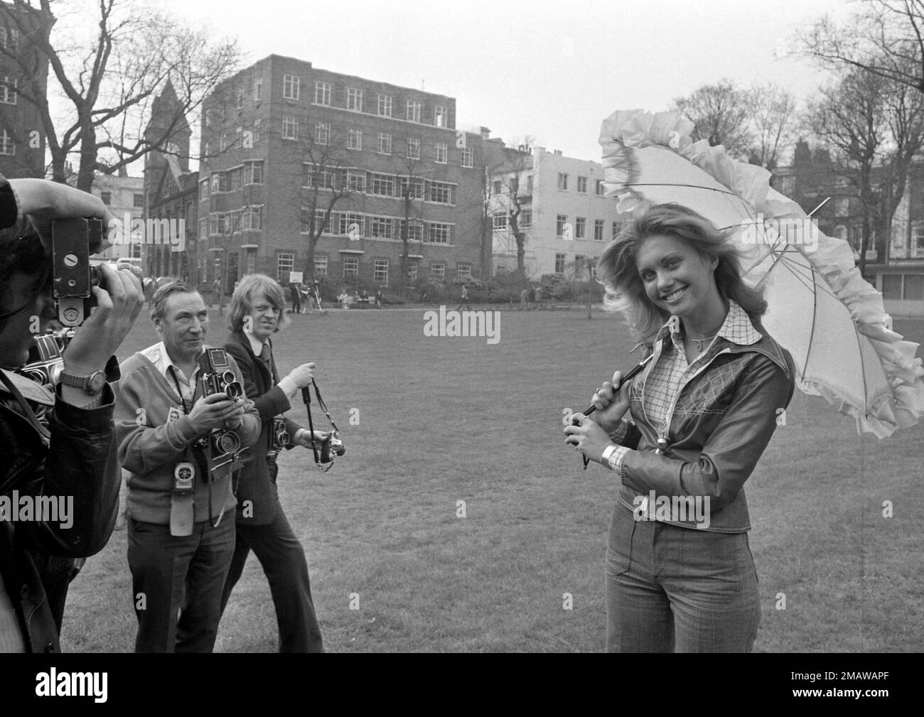 Britain's entrant at the Eurovision song contest in Brighton, Olivia ...