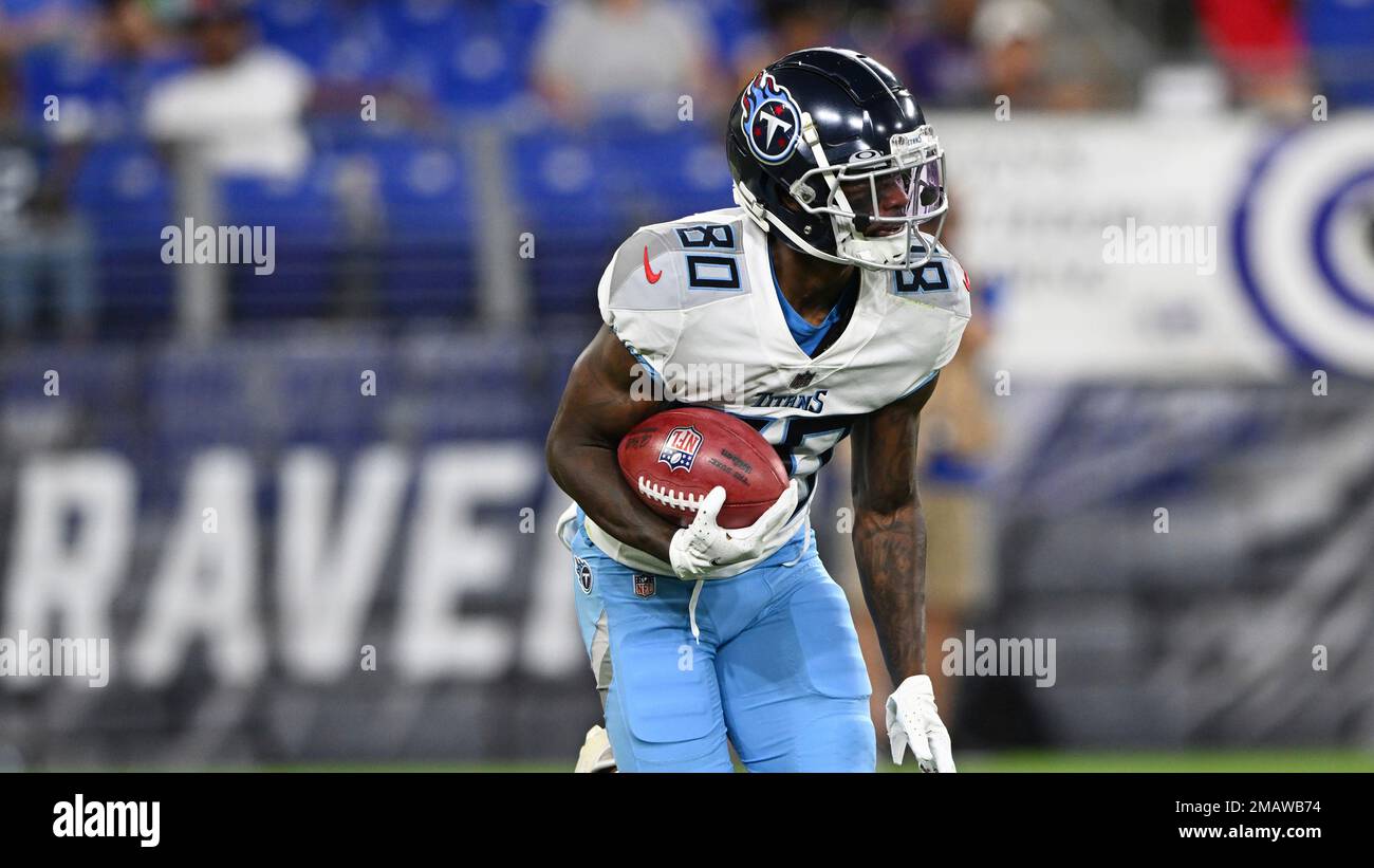 Tennessee Titans' Terry Godwin during the first half of an NFL football ...