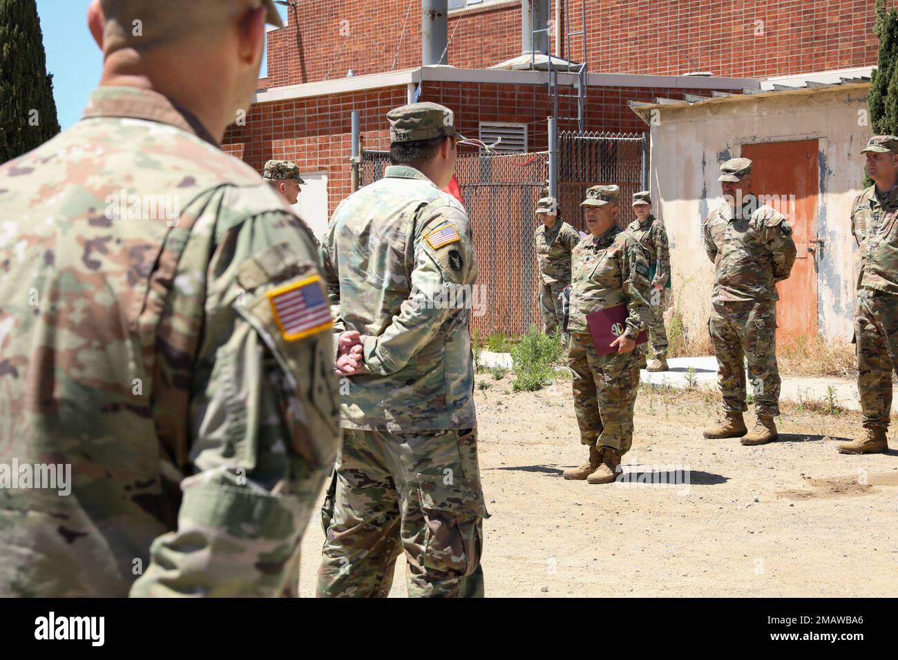 California State Guard Lt. Col. Charles Kim, staff judge advocate for ...
