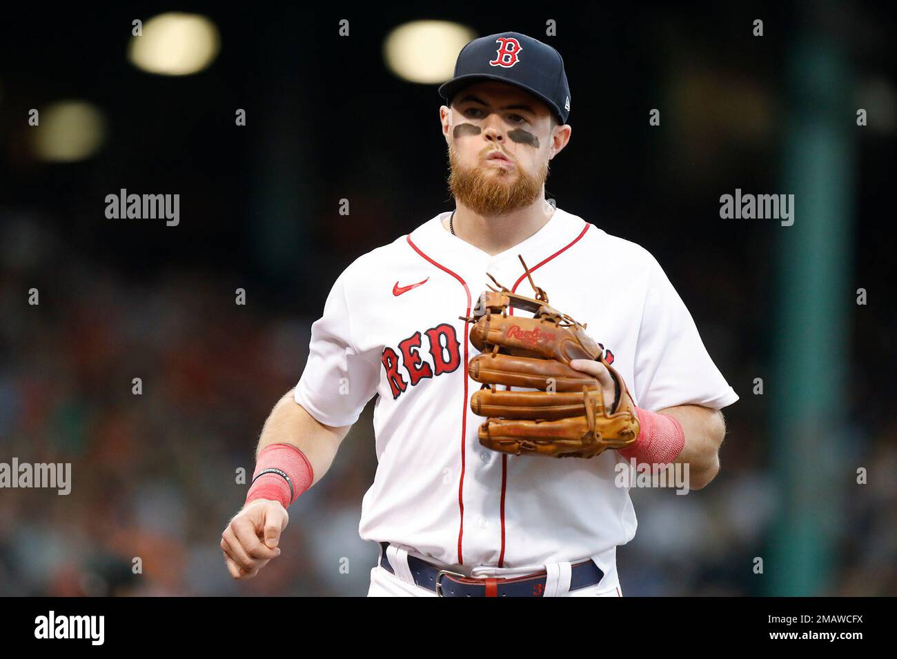 Boston Red Sox' Christian Arroyo against the New York Yankees during a ...