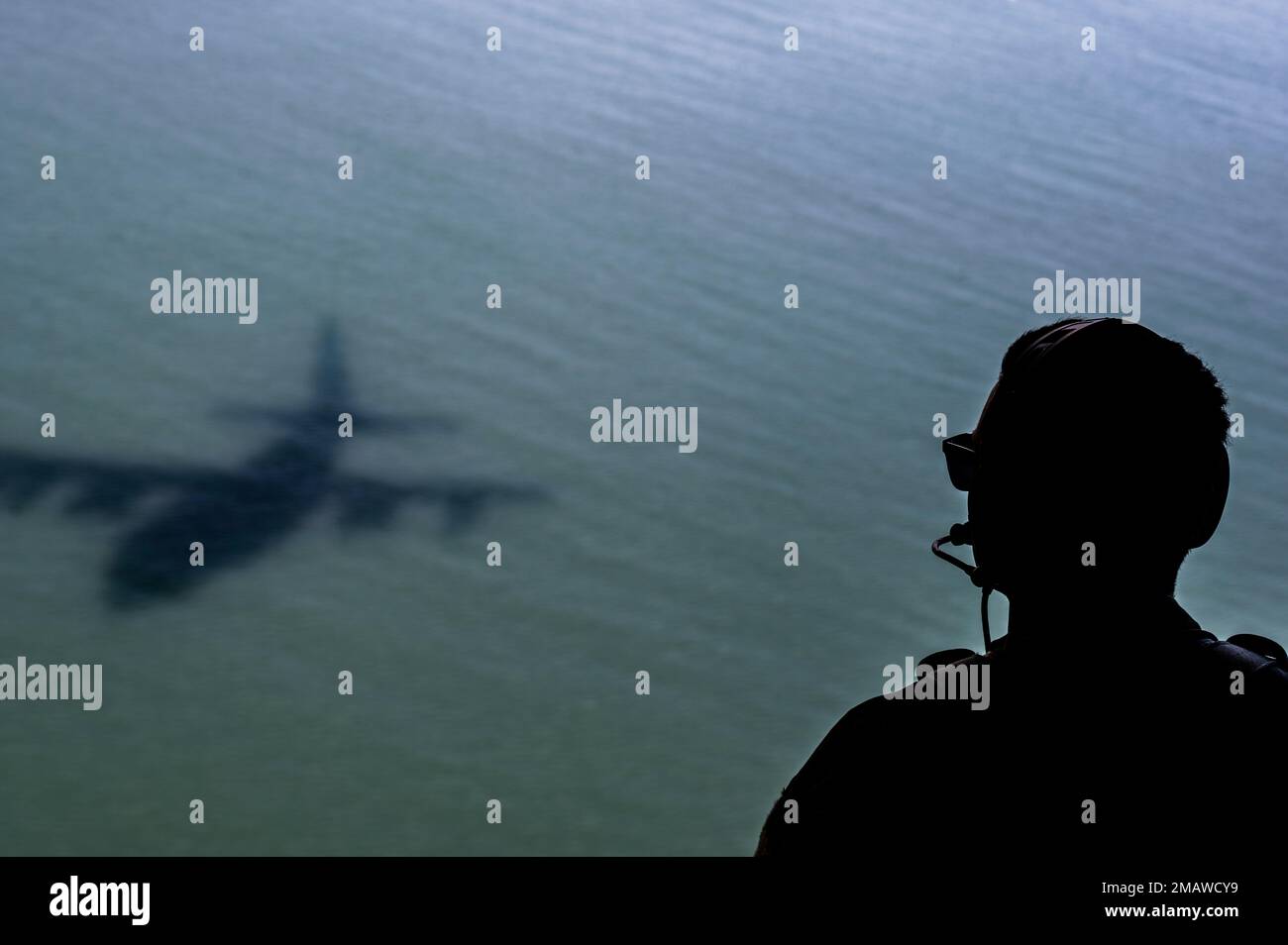 A U.S. Air Force Loadmaster assigned to the 352d Special Operations ...