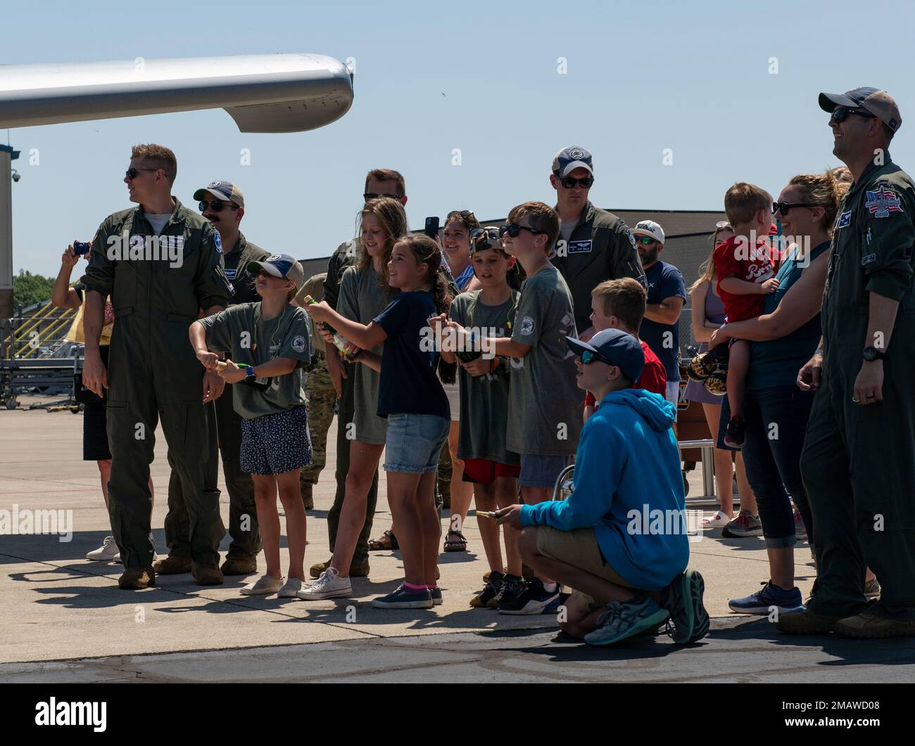 Family and friends of U.S. Air Force Lt. Col. Jesse "Porta" Jahn, A-10C ...