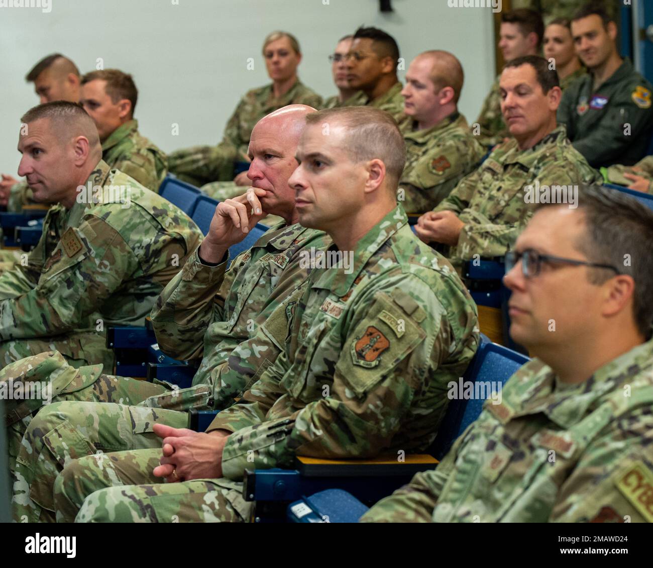 Col. Chad Kornberg, commander of the 124th Fighter Wing, and 124th FW ...