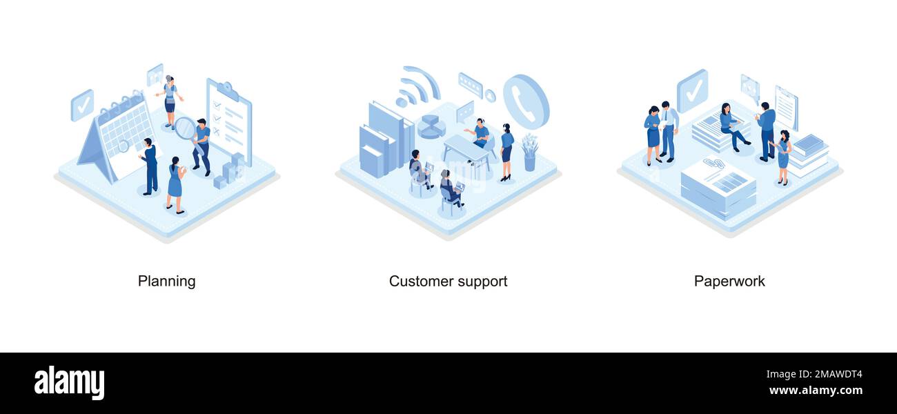 People Planing and Putting Check Mark on Laptop Screen, Customer ...