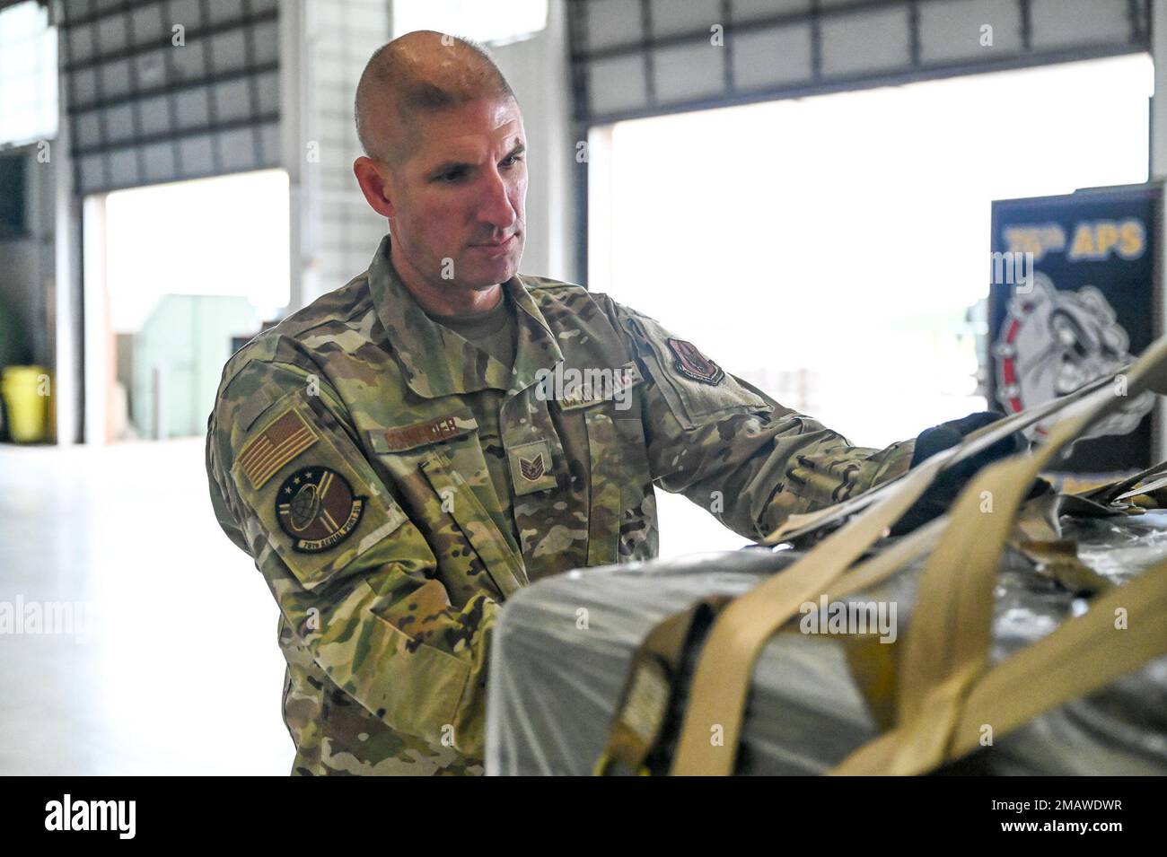 Tech. Sgt. Jason Schneider, a special handling representative with the ...