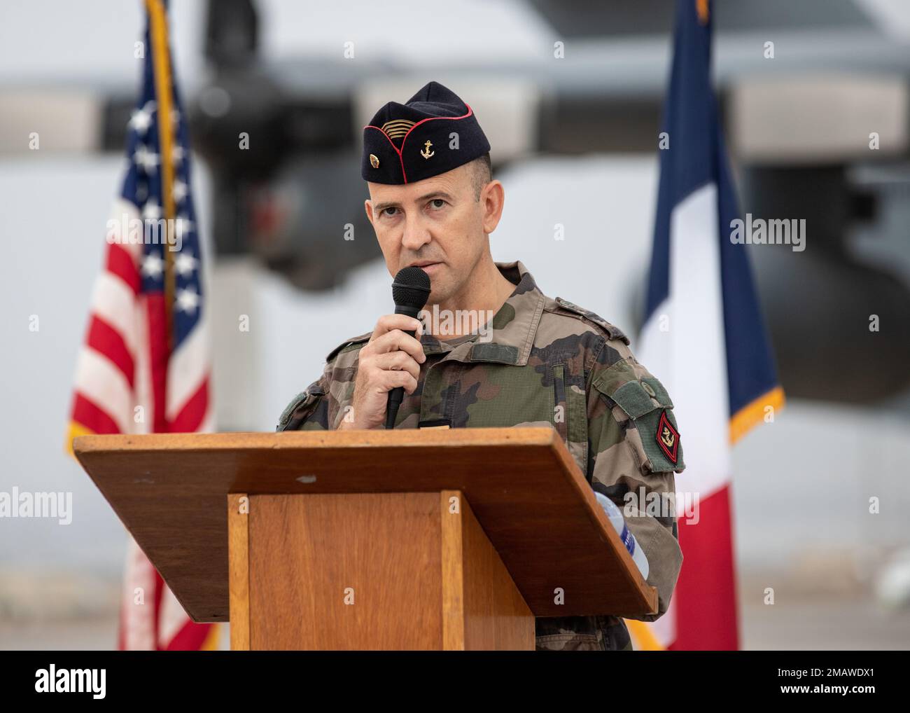 Col. Patrick Lamiral, chief of staff with the French Forces in Djibouti ...