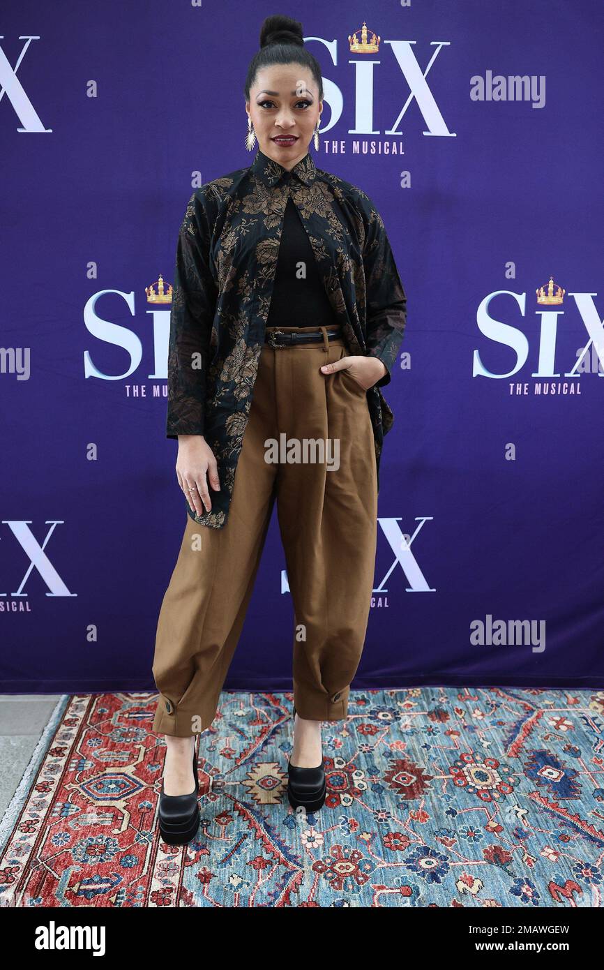 New York, NY, USA. 19th Jan, 2023. Kristina Leopold Photo Call for SIX ...