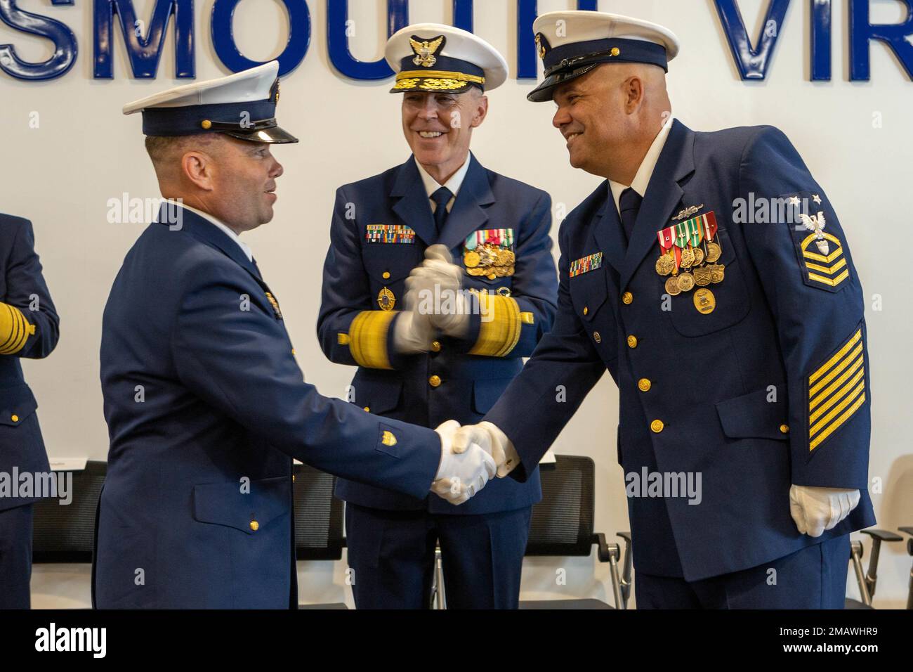 Vice Adm. Kevin Lunday, the U.S. Coast Guard Atlantic Area commander ...
