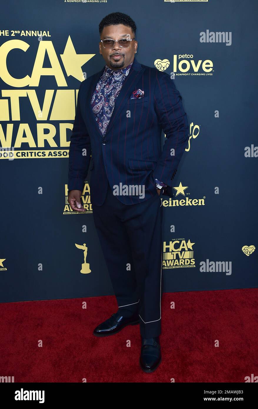 Carl Anthony Payne II arrives at the 2nd annual Hollywood Critics Association TV Awards on ...