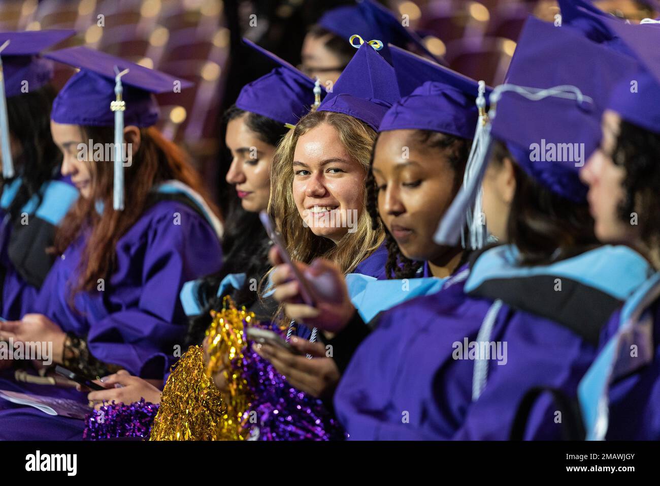 New York, USA. 19th Jan, 2023. Atmosphere during winter commencement at ...