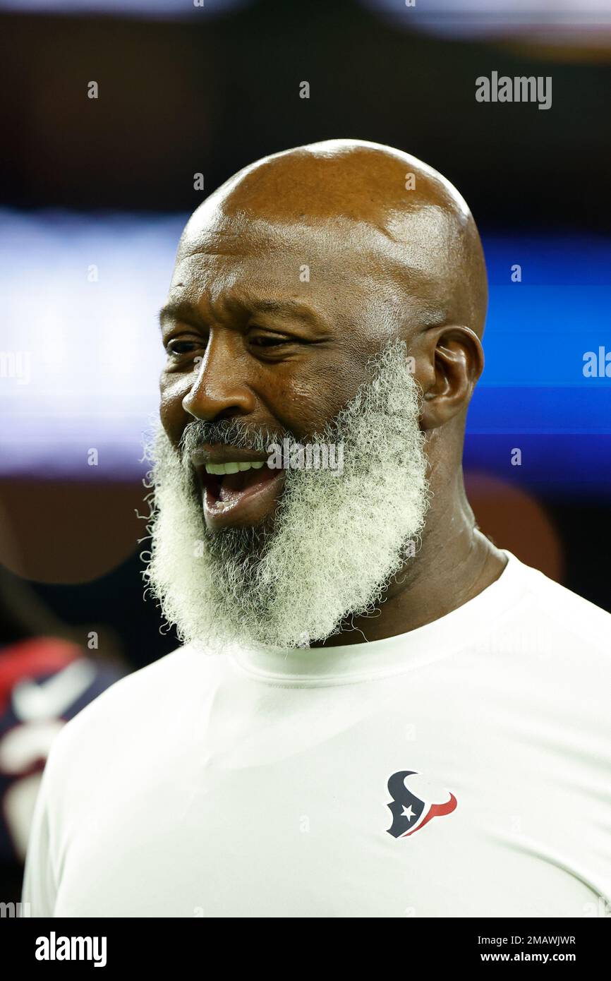 Houston Texans head coach Lovie Smith after an NFL preseason game ...