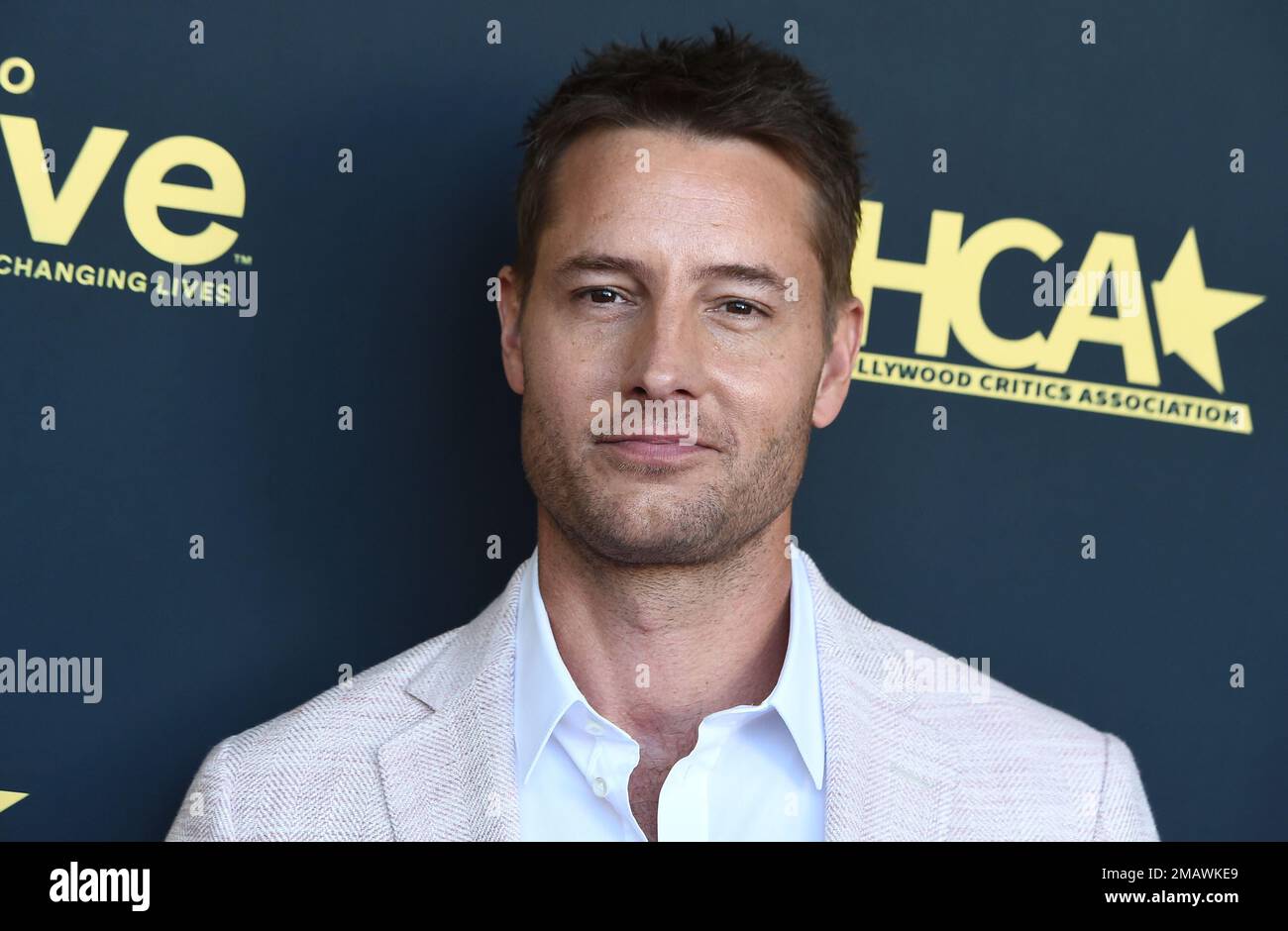 Justin Hartley arrive at the 2nd annual Hollywood Critics Association ...
