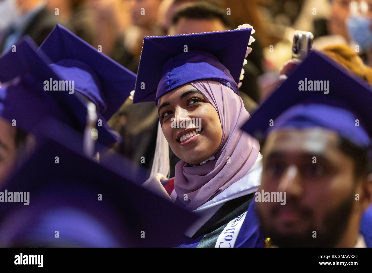 New York, USA. 19th Jan, 2023. Atmosphere during winter commencement at ...