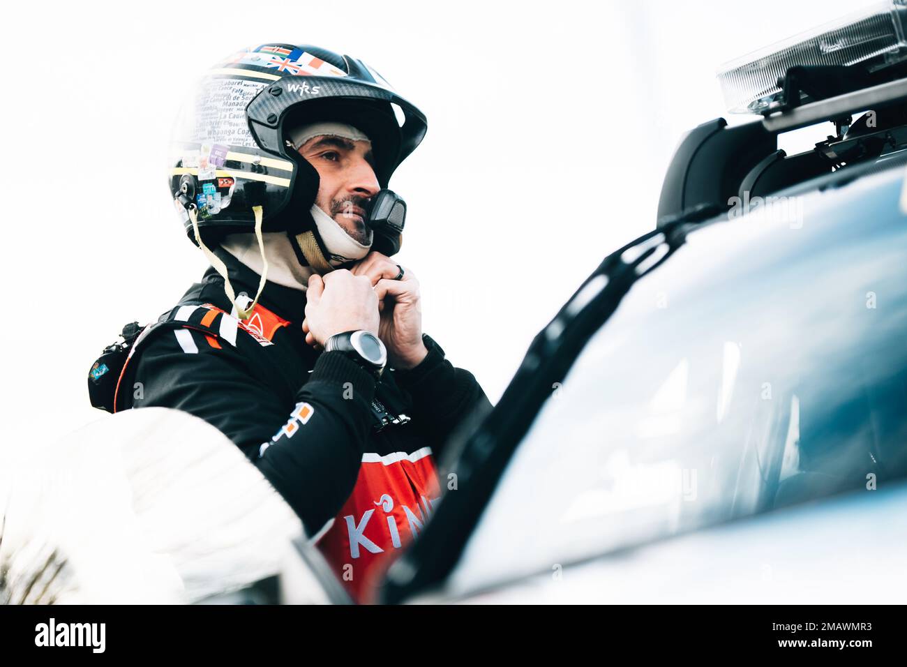 BELLOTTO Victor (FRA), TOYOTA Yaris, portrait during the Rallye ...