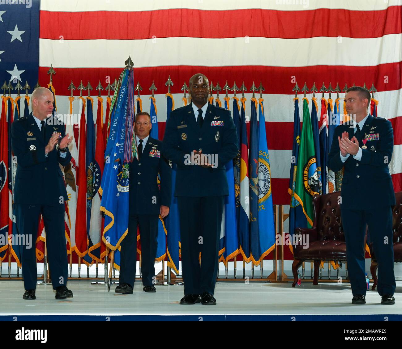 Col. Kenneth McGhee, incoming 91st Missile Wing commander, takes ...
