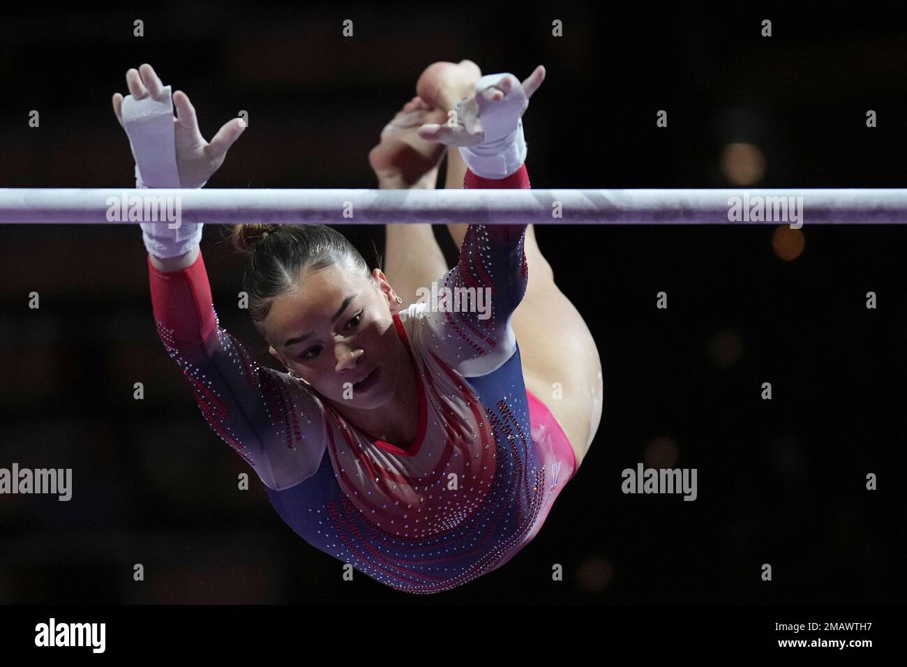 Georgia-Mae Fenton of Great Britain competes in the women's team final ...