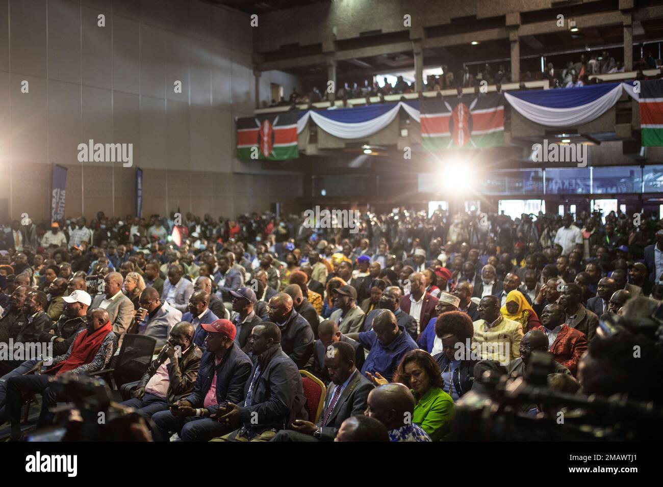 Recently elected MPs and governors from Azimio party, led by ...