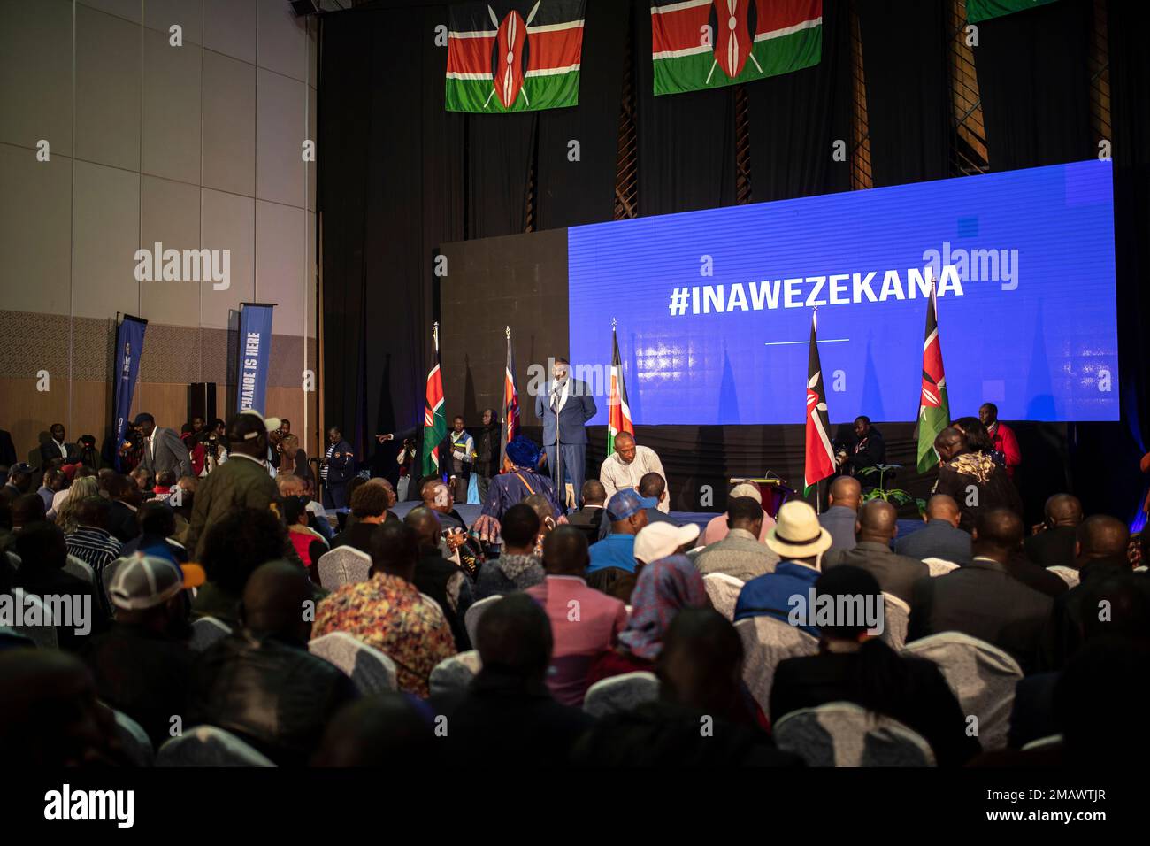 Recently elected MPs and governors from Azimio party, led by ...