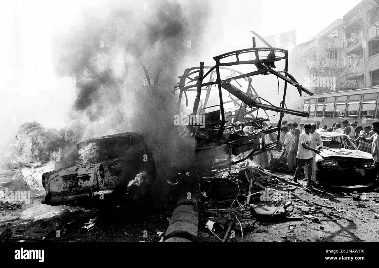 FILE - The skeletal remains of a transport bus are seen alongside ...