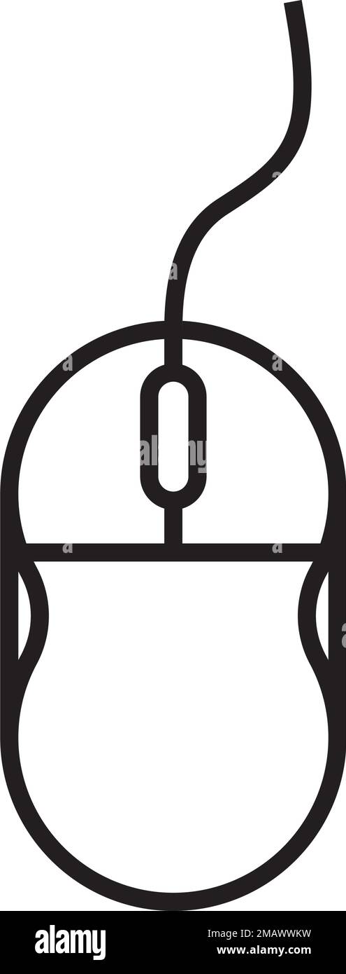 komputer mouse logo vektor template Stock Vector Image & Art - Alamy
