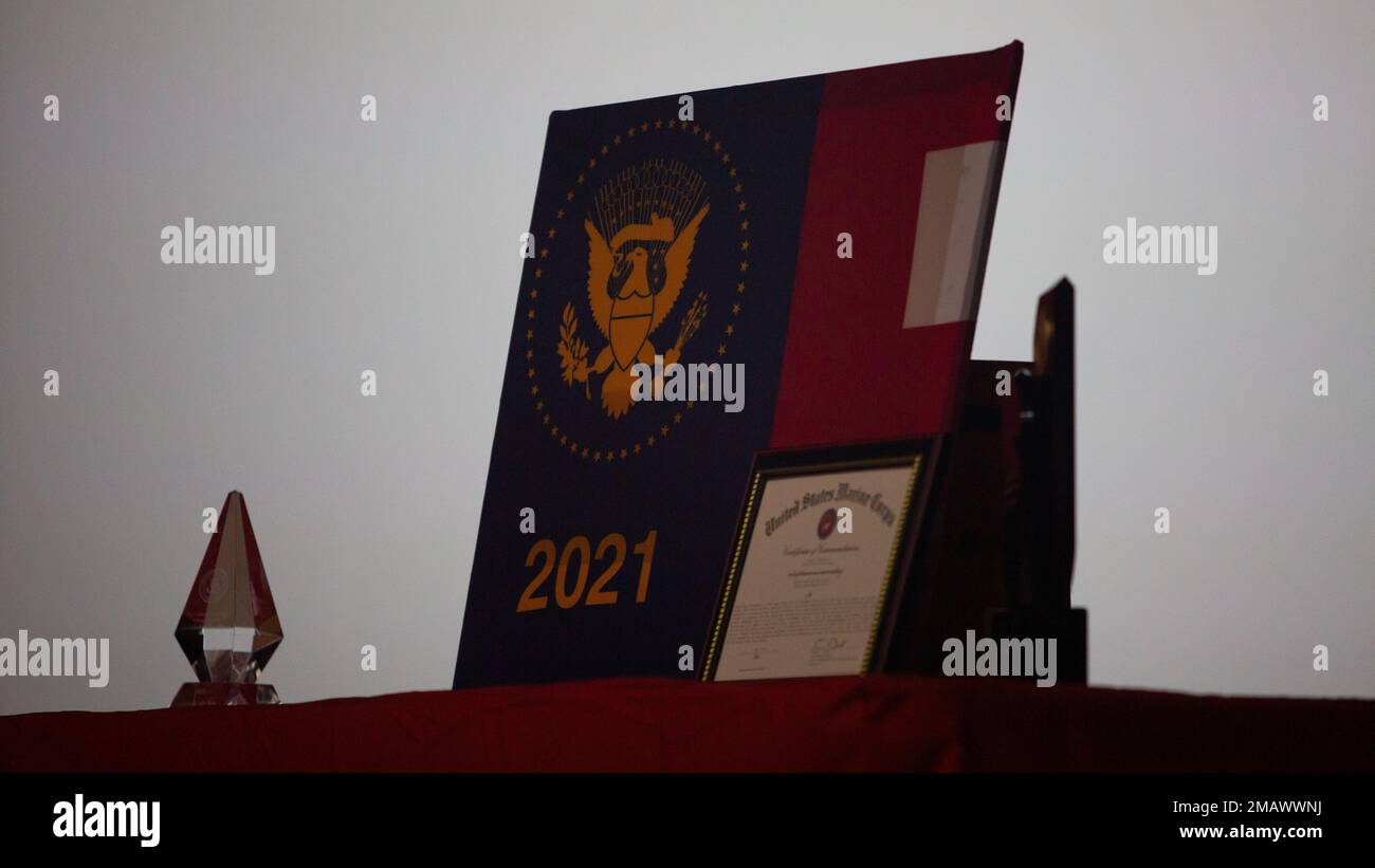 Marine Corps Base (MCB) Camp Lejeune awards on display as U.S. Marine ...