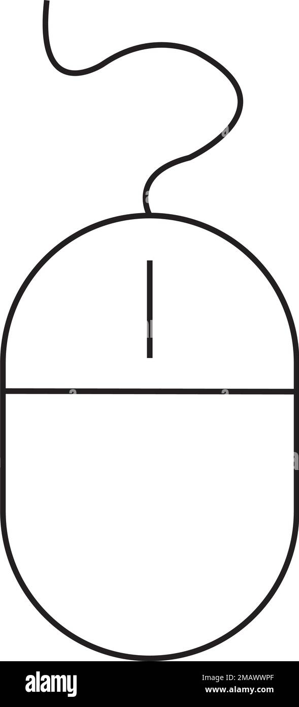 komputer mouse logo vektor template Stock Vector Image & Art - Alamy