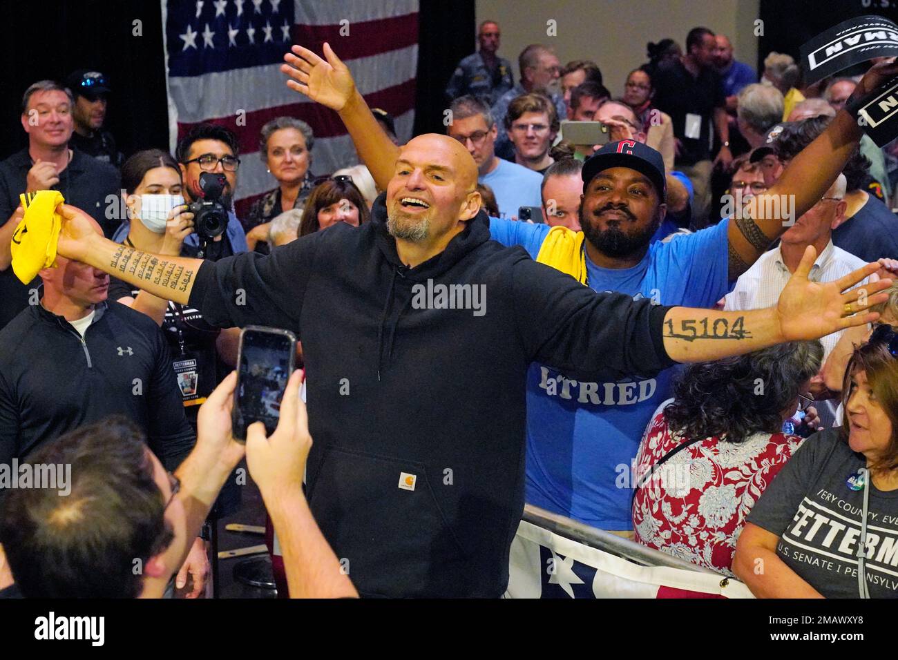 Pennsylvania Lt. Gov. John Fetterman, the Democratic nominee for the ...