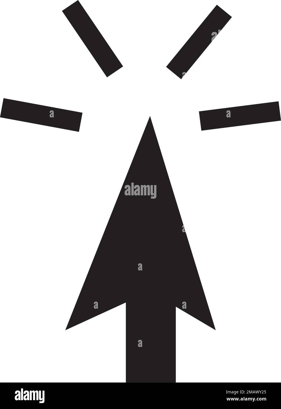 cursor logo stock vektor template Stock Vector Image & Art - Alamy