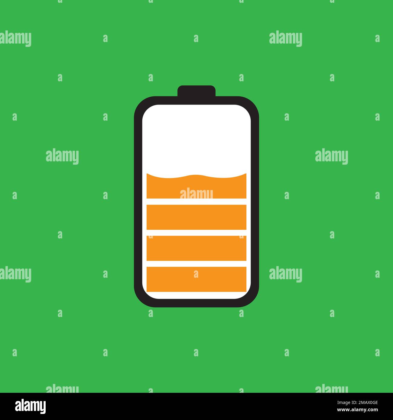 battery icon logo vektor template Stock Vector Image & Art - Alamy