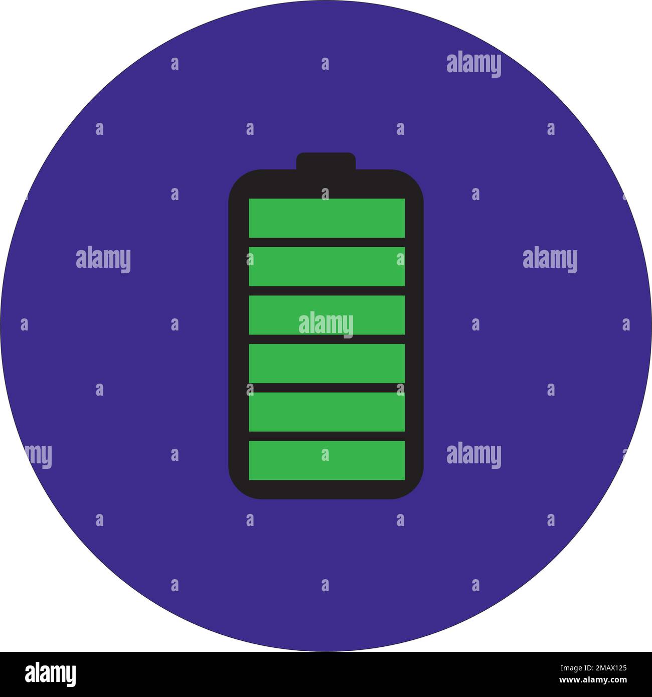 battery icon logo vektor template Stock Vector Image & Art - Alamy