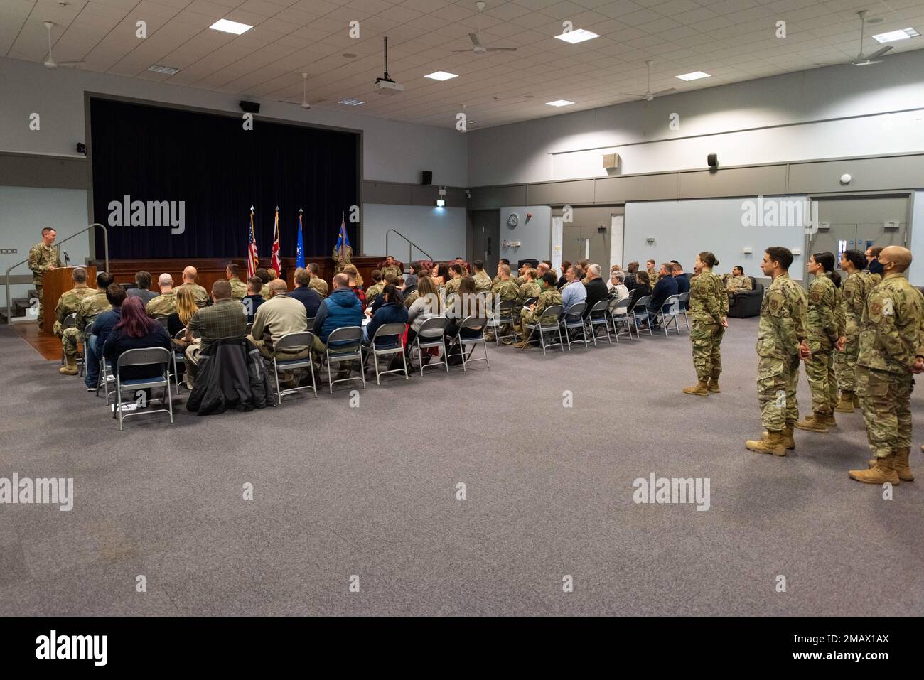 U.S. Air Force Lt. Col. Timothy Kirchner, 422nd Air Base Squadron ...