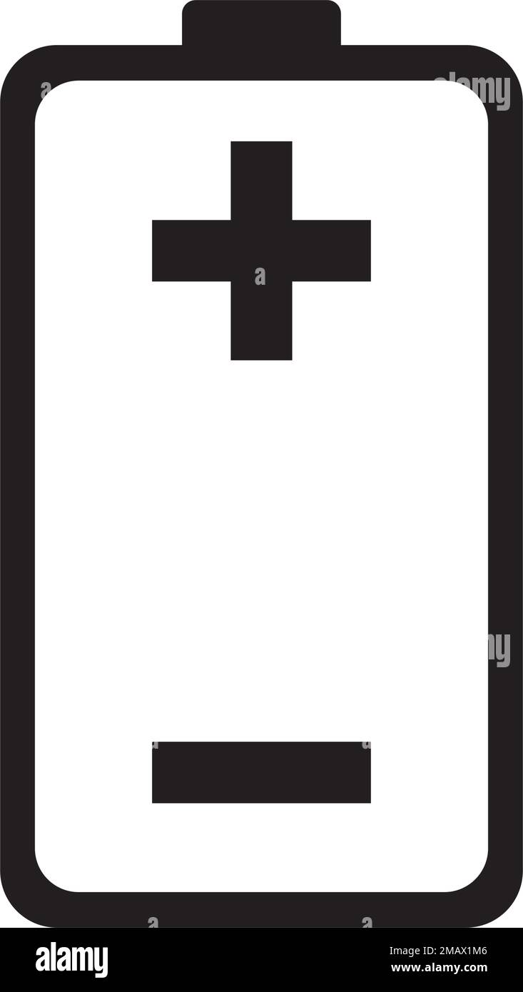 battery icon logo vektor template Stock Vector Image & Art - Alamy