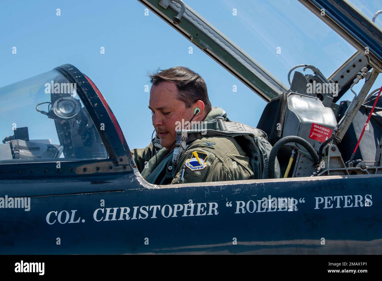 U.S. Air Force Col. Christopher Peters, 325th Fighter Wing vice ...