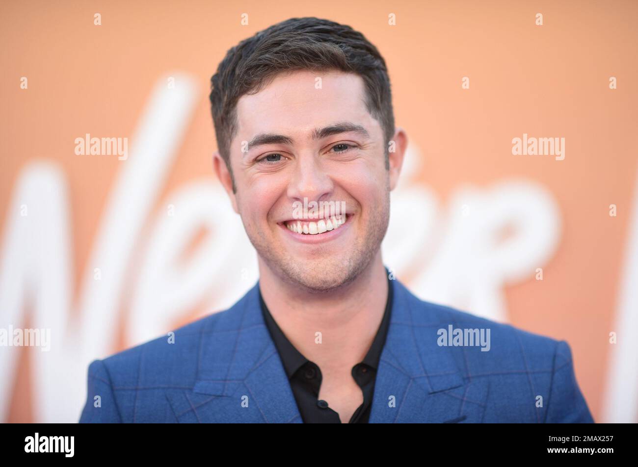 Jaren Lewison arrives at the season three premiere of "Never Have I ...