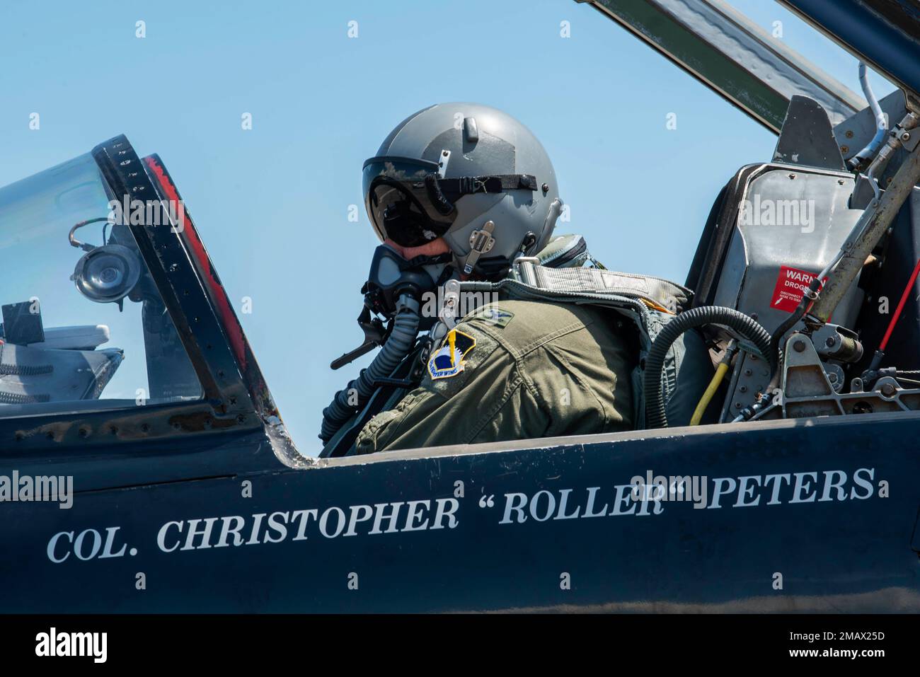 U.S. Air Force Col. Christopher Peters, 325th Fighter Wing vice ...