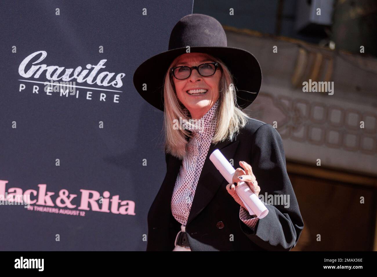 Diane Keaton, the actress, director and producer known for her roles in ...