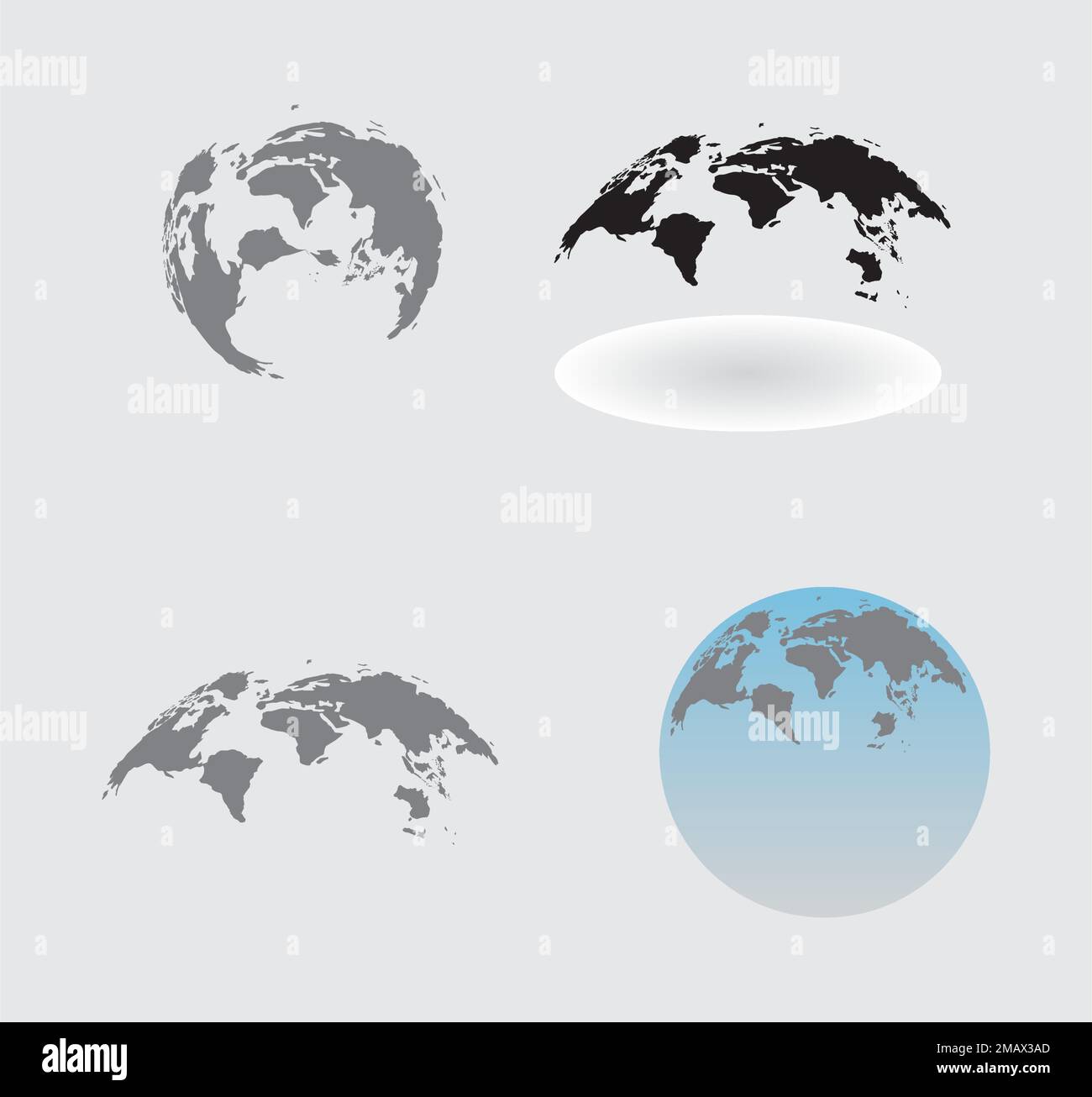 world map logo vektor template Stock Vector Image & Art - Alamy