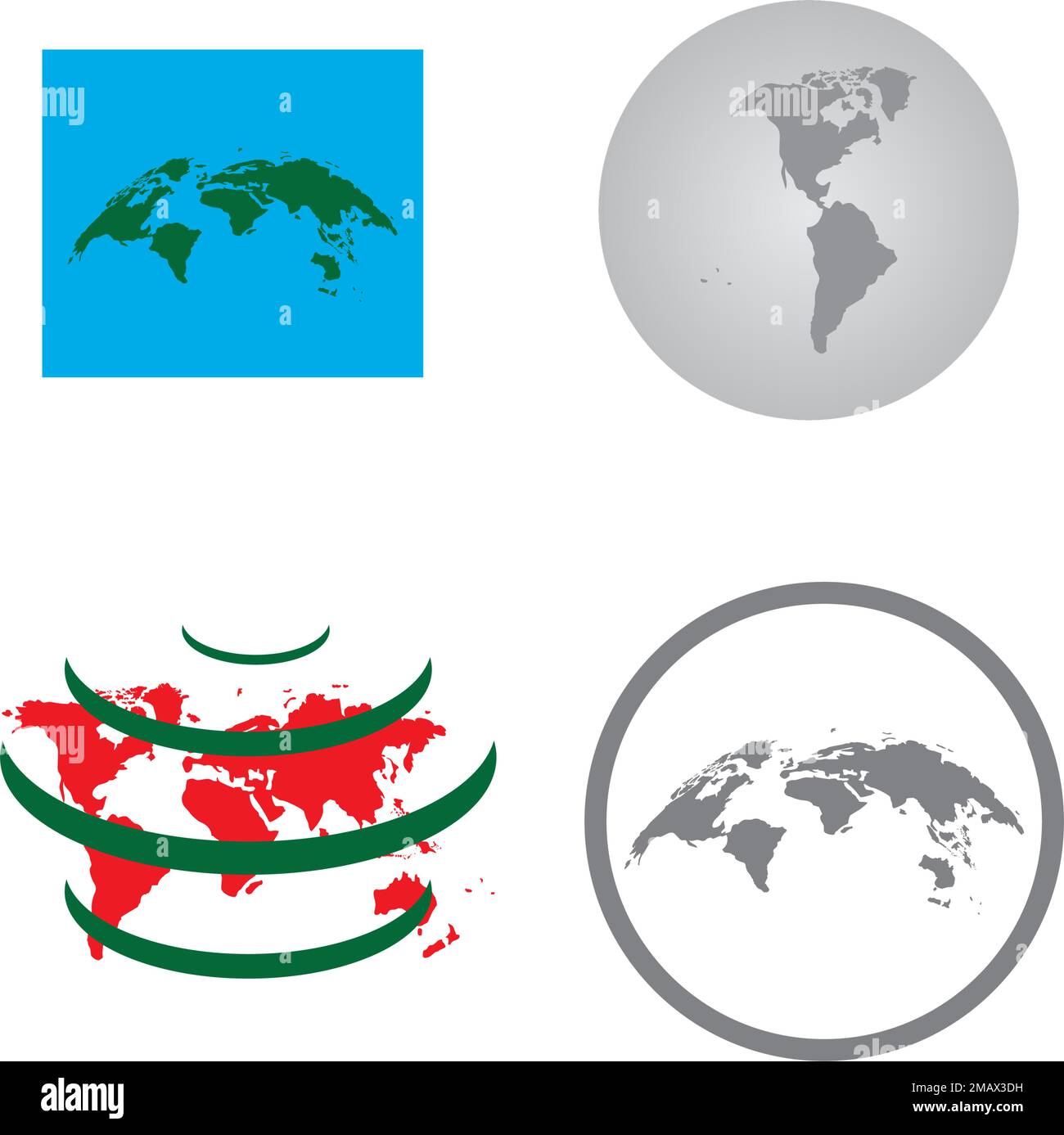 world map logo vektor template Stock Vector Image & Art - Alamy