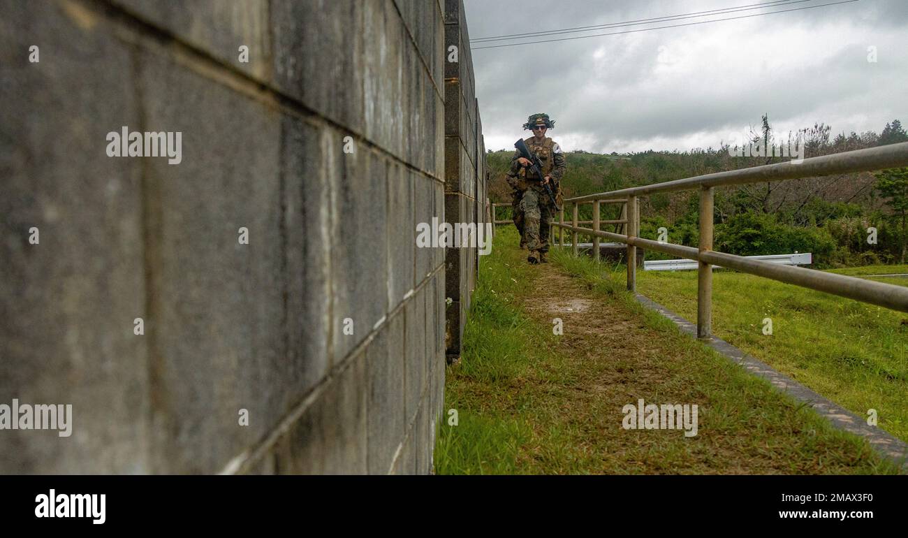 U.S. Marine Corps Cpl. Williamaus Wakeman, a ground electronics ...
