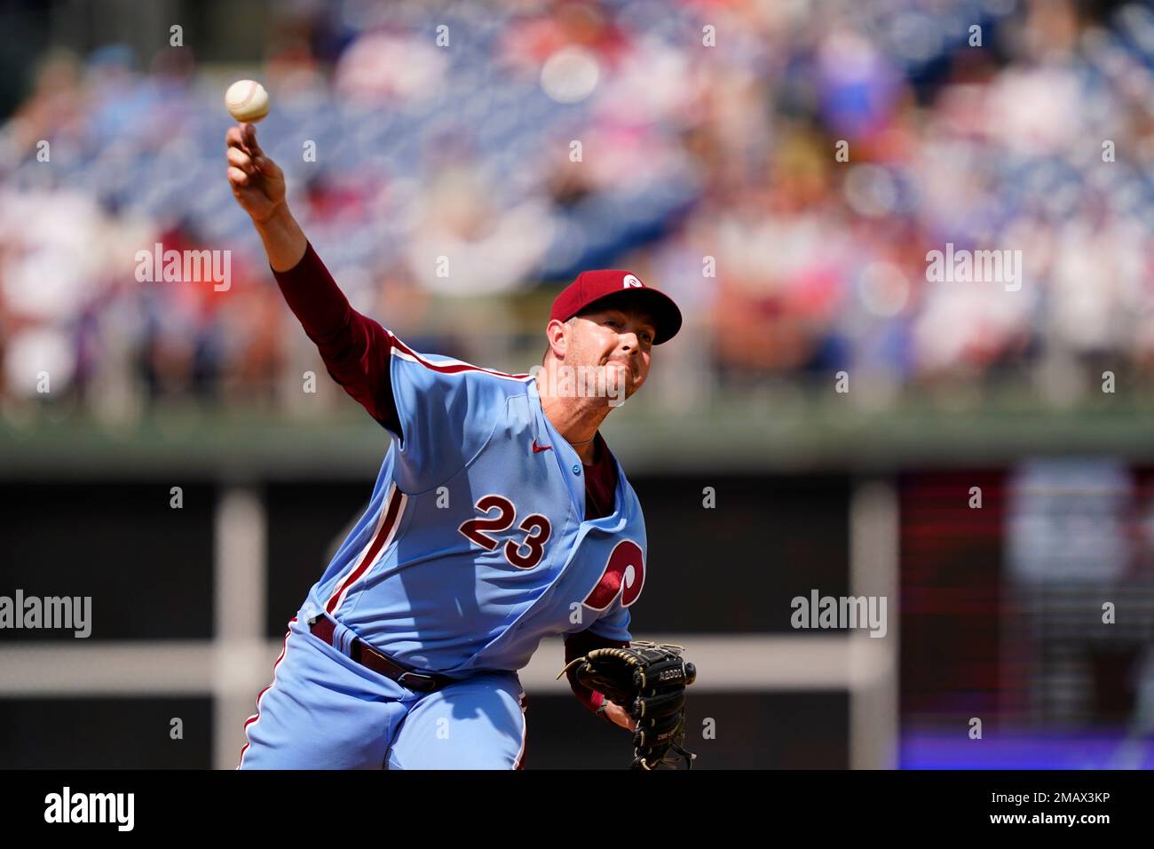 Philadelphia Phillies' Corey Knebel plays during a baseball game ...